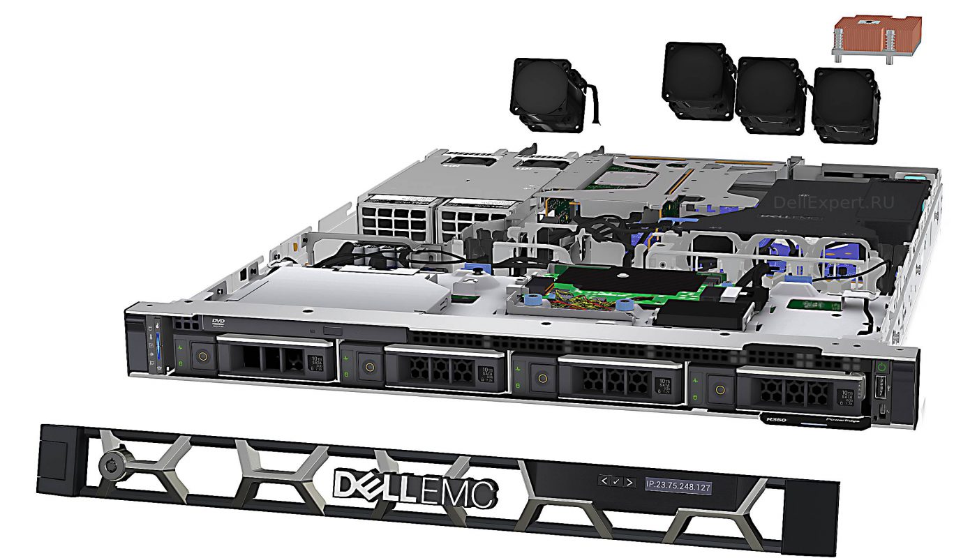 Máy chủ Dell PowerEdge R350 Server - CÔNG TY CỔ PHẦN CÔNG NGHỆ KHÁCH GIA
